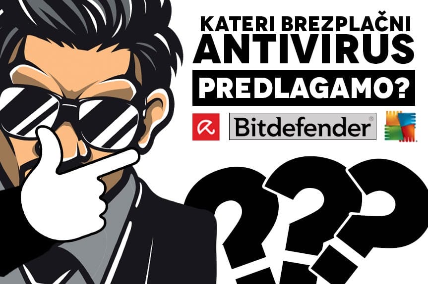 Najboljši 3 Brezplačni Antivirusni Programi za Računalnik