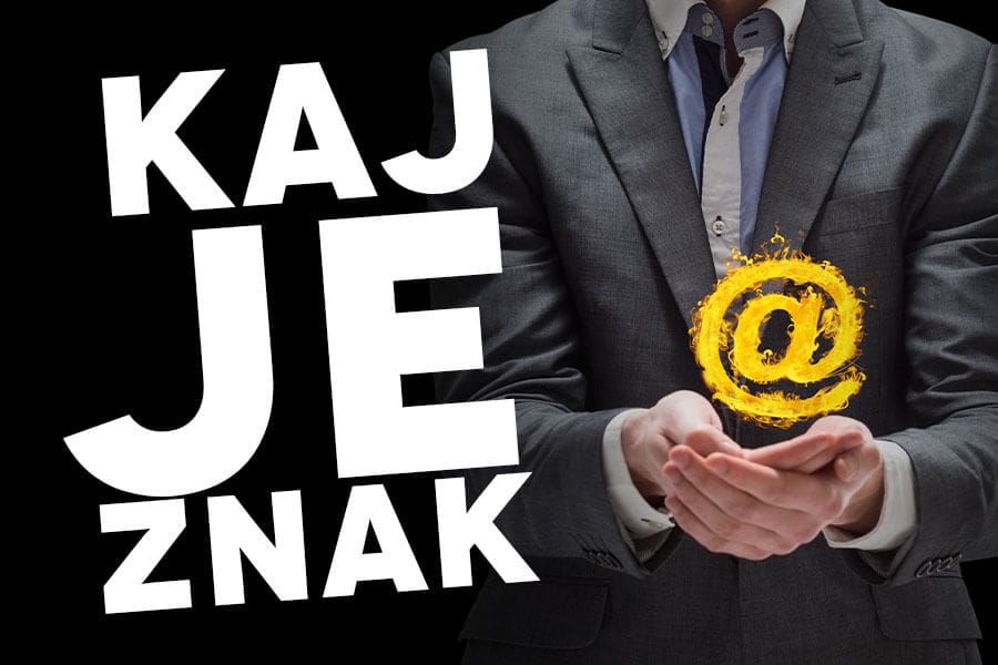 Afna znak na tipkovnici: Kako na tipkovnici napraviti