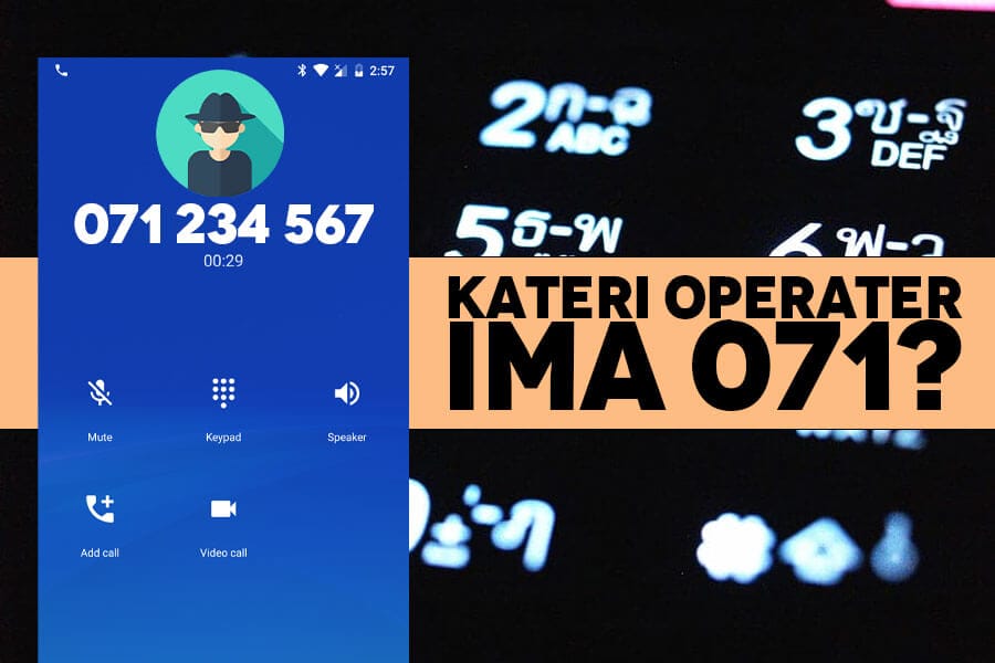 Številka 071 - Operater ki ima to začetno številko je...