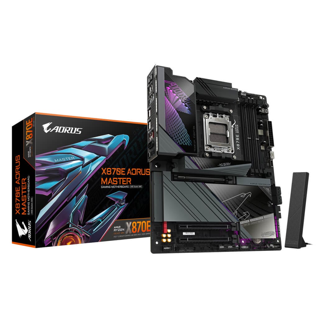 GigaByte X870E AORUS MASTER ATX HDMI - PC Agent